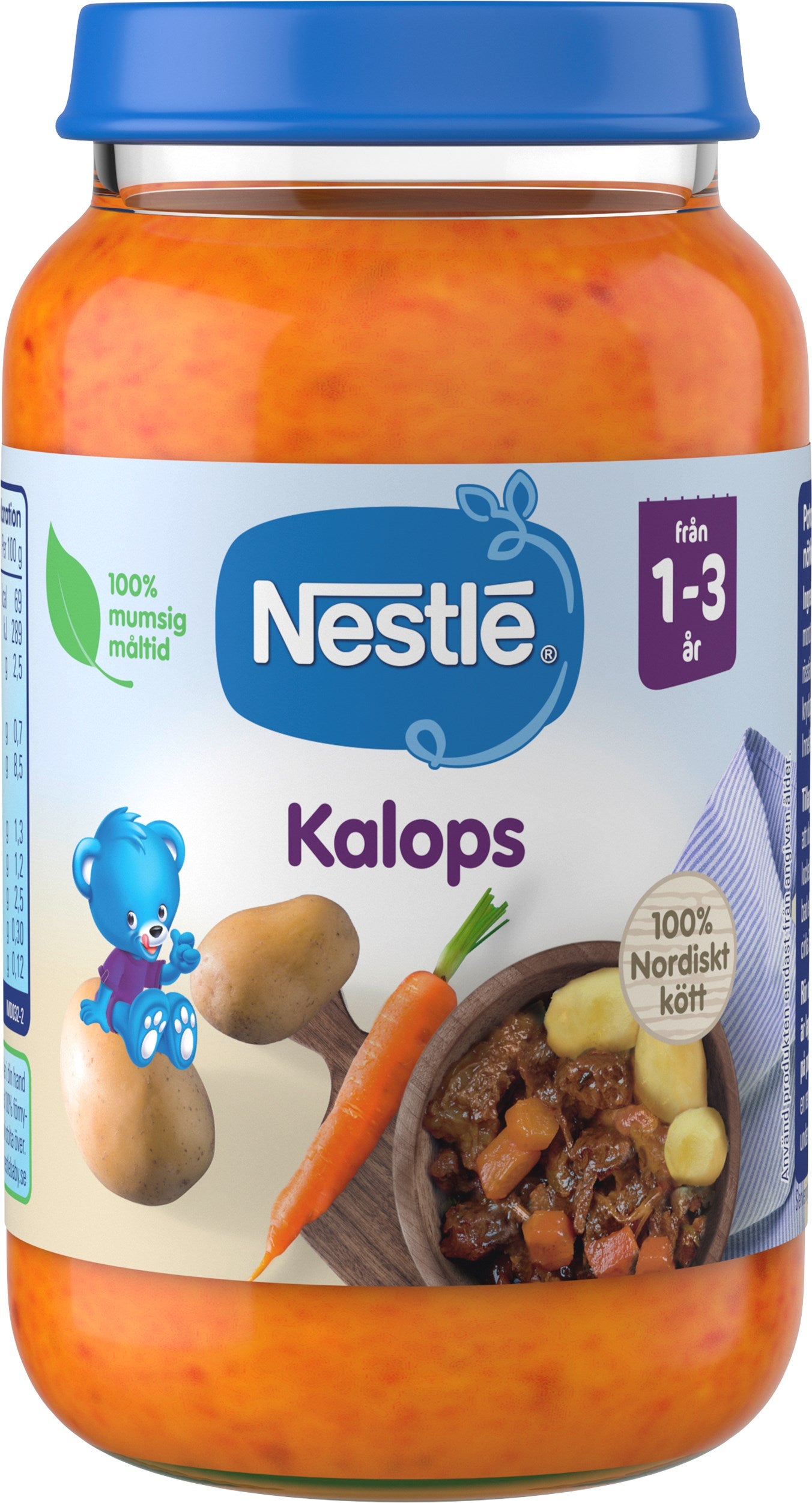 Nestlé Kalops 12 mån med naturliga ingredienser