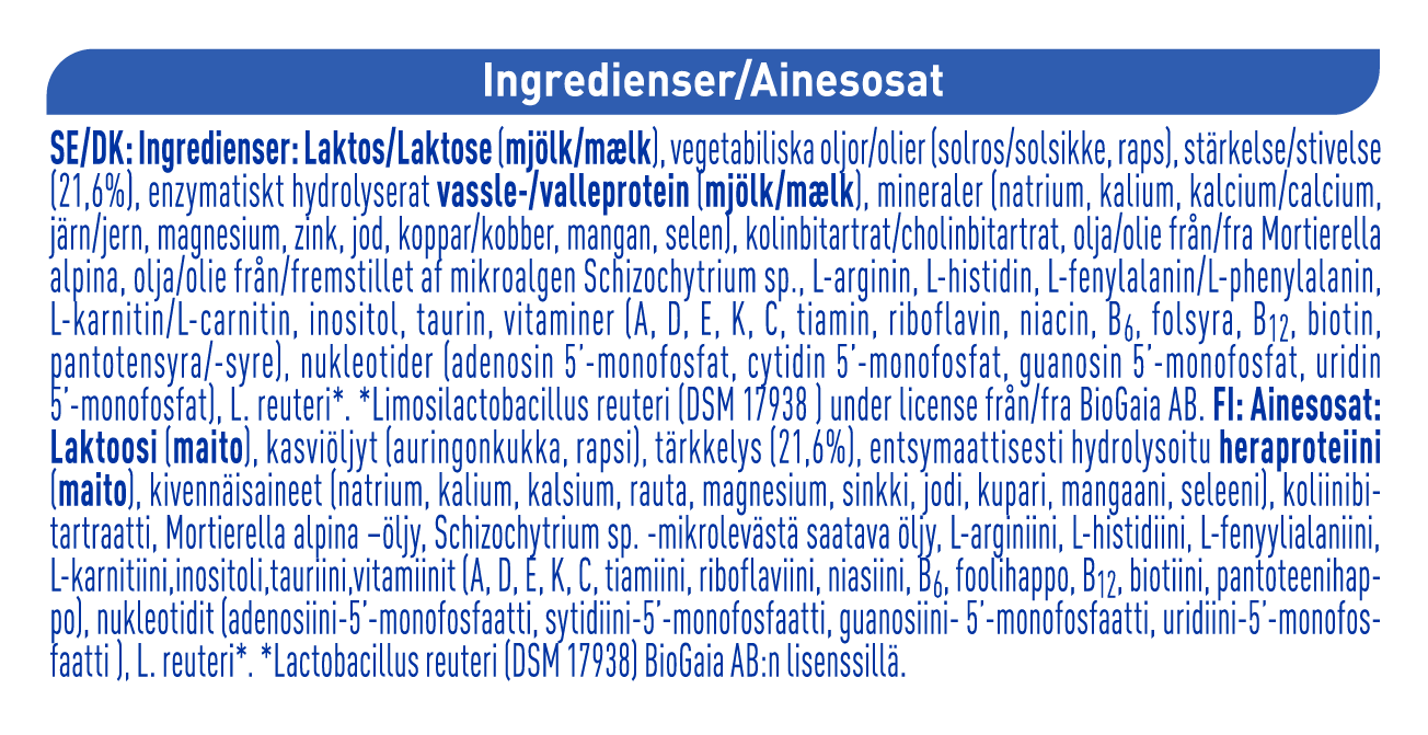 Nestlé NAN EXPERTPRO A.R. Livsmedel för speciella medicinska ändamål ...