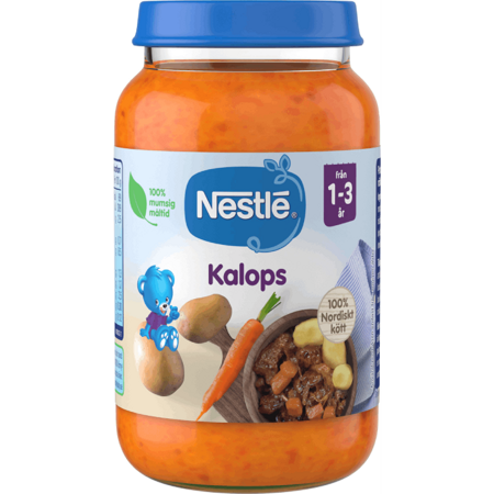 Nestlé Kalops 12 mån med naturliga ingredienser