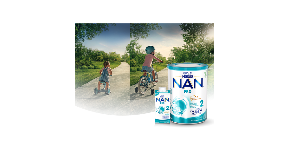 NAN Pro - Protein, anpassade till barns näringsbehov | Nestlé FamilyNes